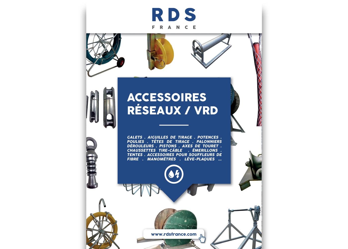 Catalogue Accessoires Réseaux | RDS France, matériel VRD